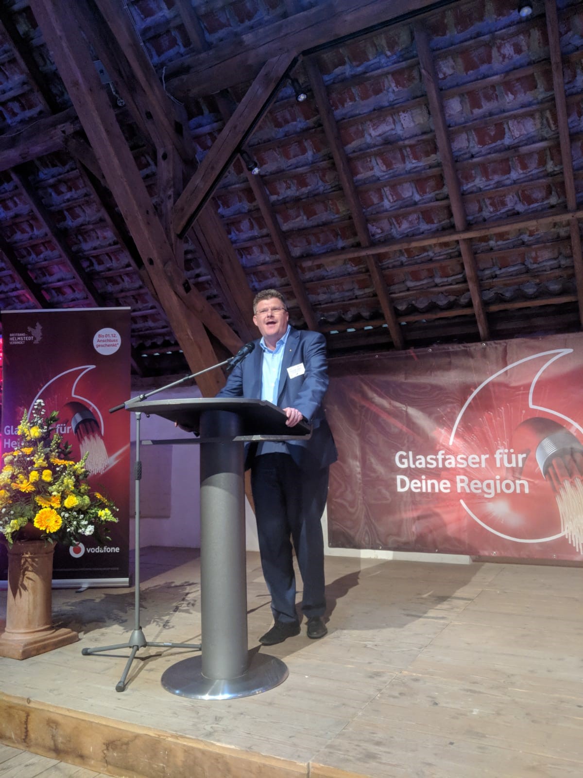 Breitbandausbau – Erster Spatenstich › Alexander Hoppe